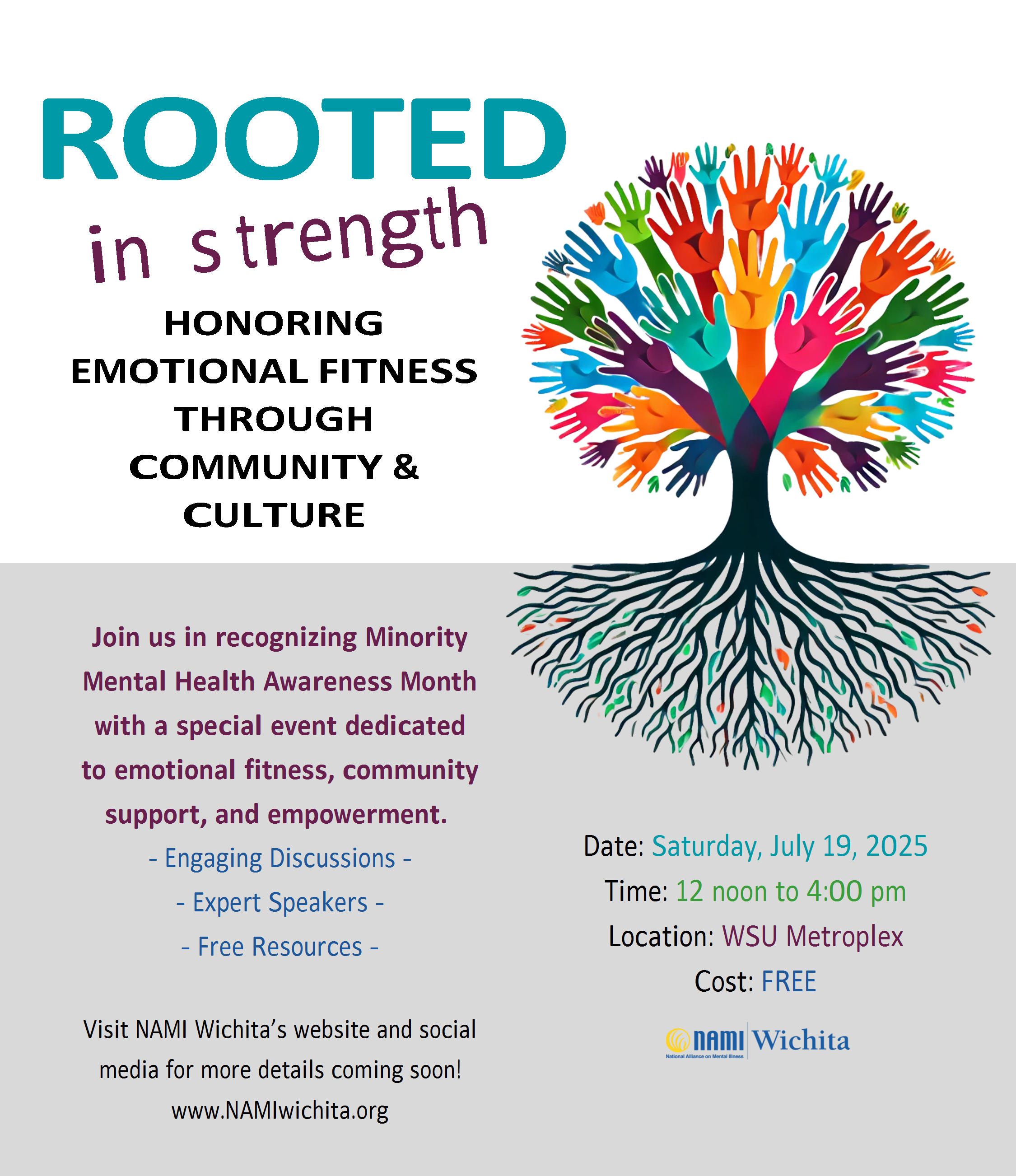 2025 - ROOTED IN STRENGTH - NAMI Wichita